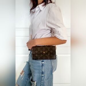 Louis Vuitton | Bags | Louis Vuitton Woc Monogram Vintage Long Wallet ...